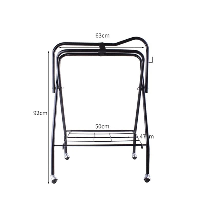 saddle frame, using for laying the horse saddle , horse stable equestr ...